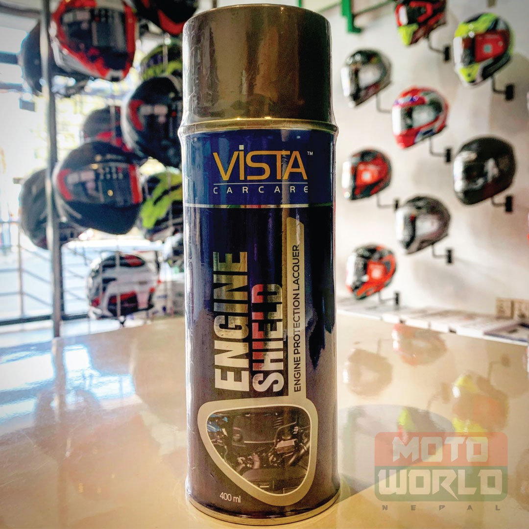 Vista Engine Shield 400ml - Engine Protection Lacquer | Moto World Nepal