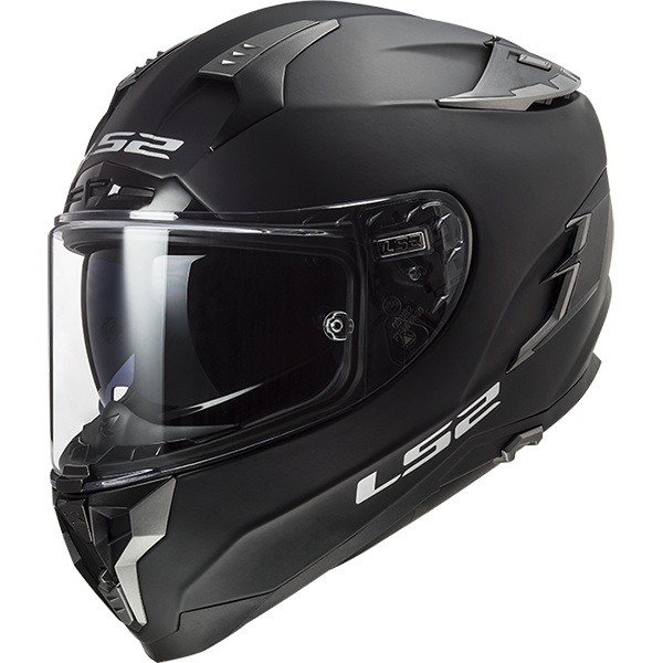 LS2 Challenger Solid Matt Black Full Face Motorcycle Helmet | Moto ...