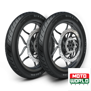 Maxxis Extramaxx M6233W 100/80-17 Road Sport Tyre | Moto World Nepal