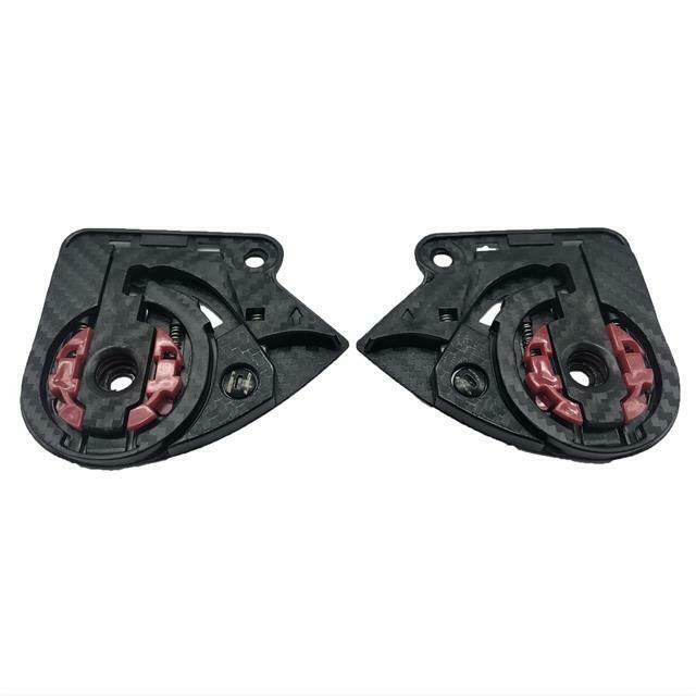Helmet Visor Side Lock Set For LS2 Challenger/FF327 For Smooth Visor ...