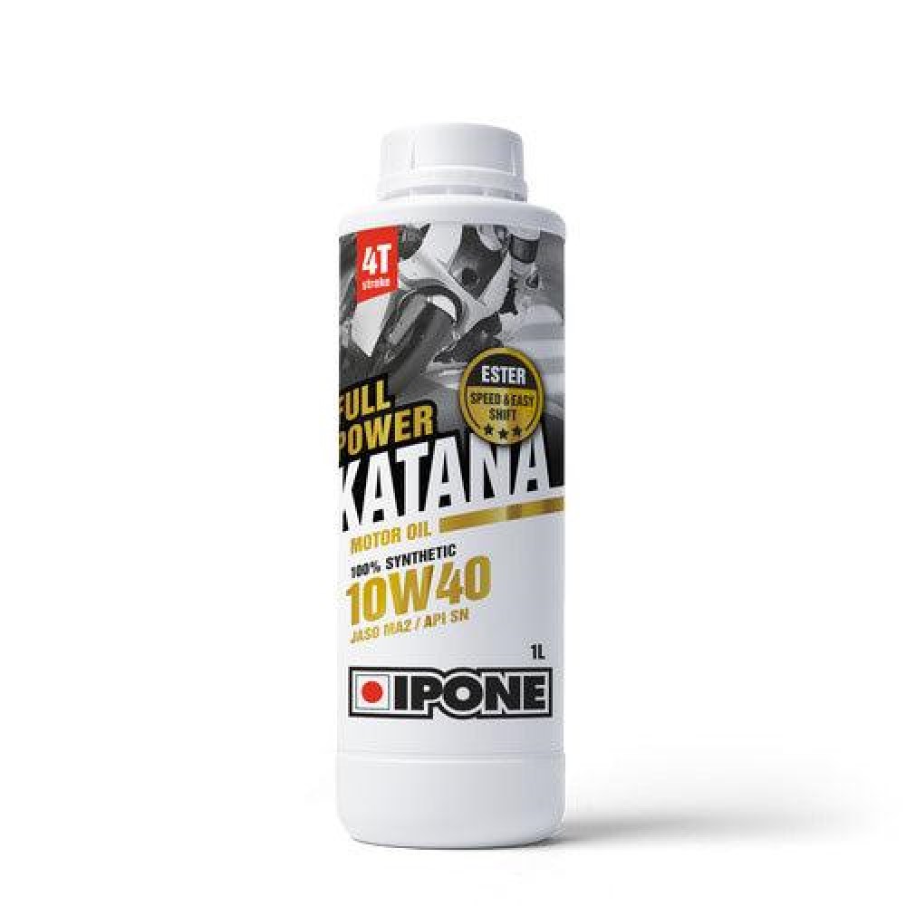 Ipone Full Power Katana 4T 10W40 1L Engine Oil For Motorcycle | Moto ...