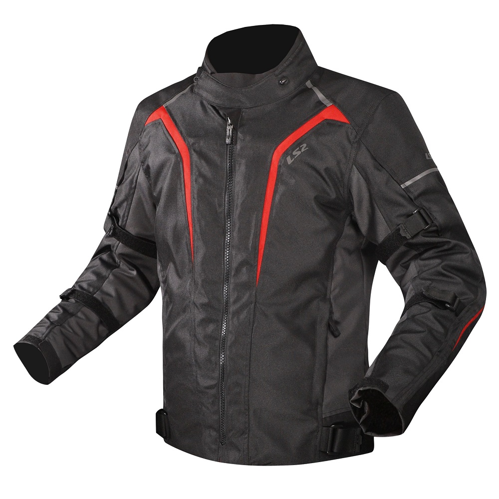 LS2 Sepang Man Black HV Red Riding Jacket | Moto World Nepal