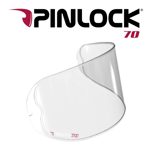 Pinlock 70 Anti-fog Clear 100% Max Vision For KYT TT-Course Full Face ...