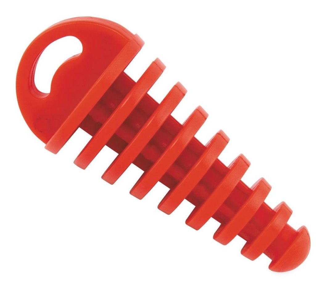Motorcycle Exhaust Muffler Plug - Red | Moto World Nepal