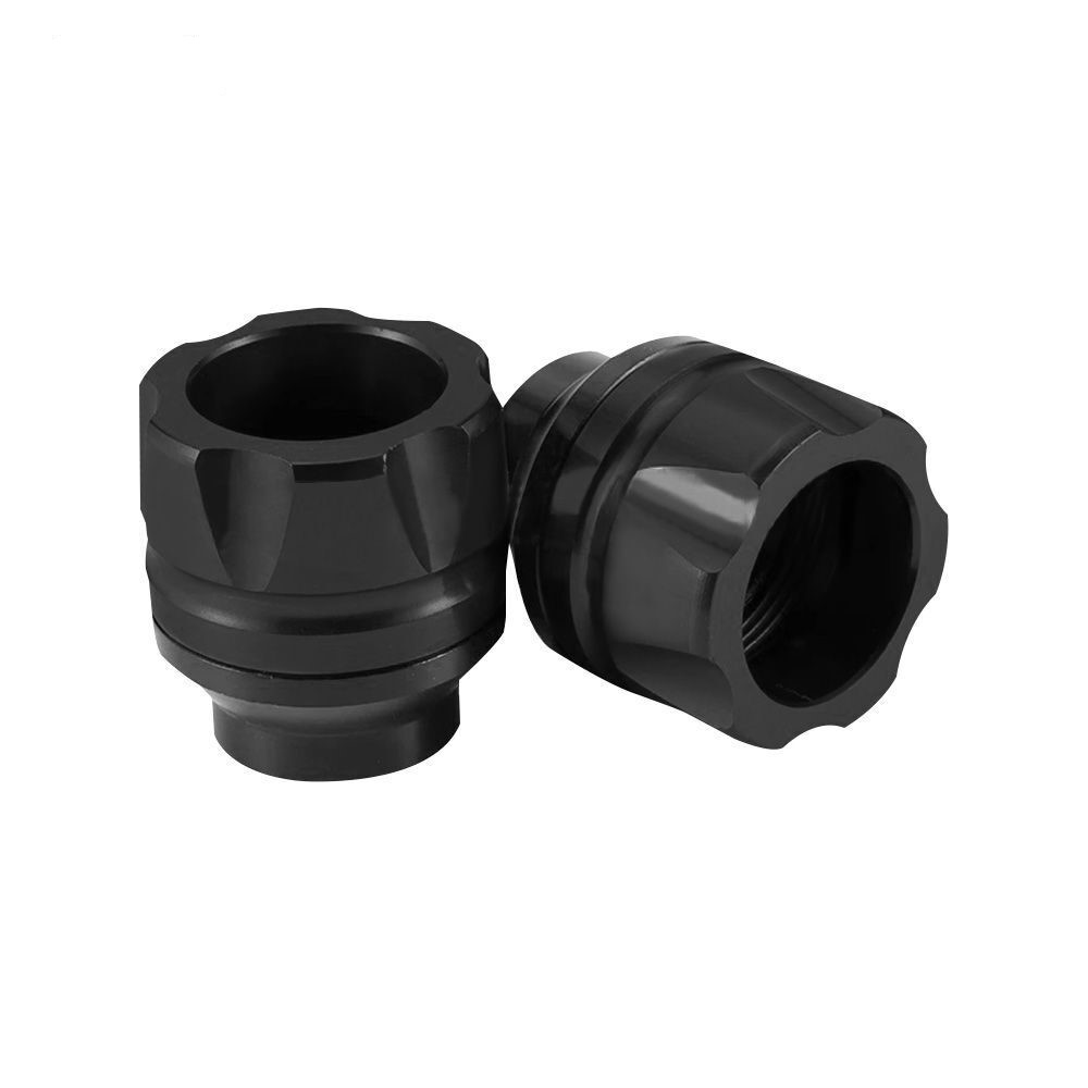 CNC Front Fork Black Wheel Frame Slider For Motorcycles | Moto World Nepal