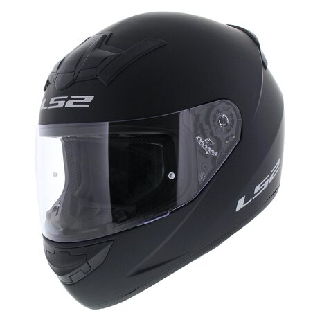 LS2 Rookie Matt Black Full Face Motorcycle Helmet | Moto World Nepal