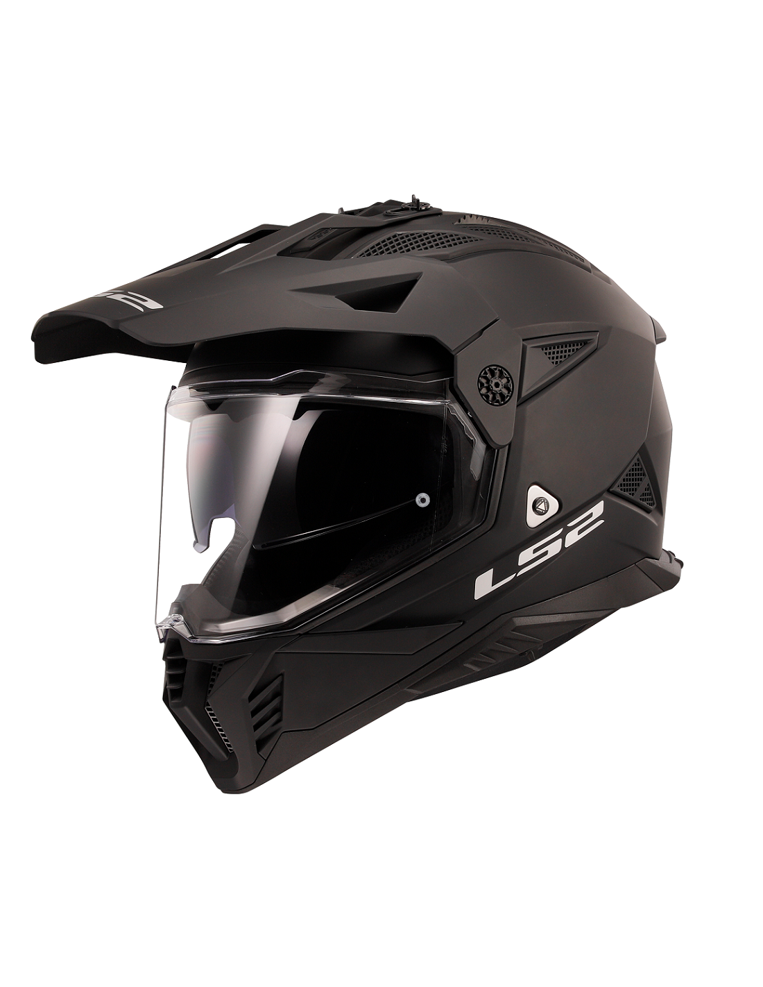 LS2 MX702 PIONEER II MATT BLACK | Moto World Nepal