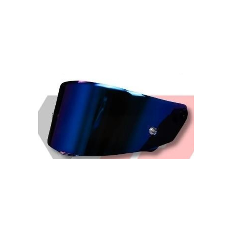 KYT Iridium Blue Visor For KYT Striker Full Face Motorcycle Helmet ...