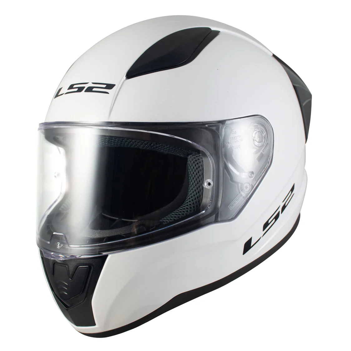 LS2 Rapid II White Full Face Motorcycle Helmet | Moto World Nepal
