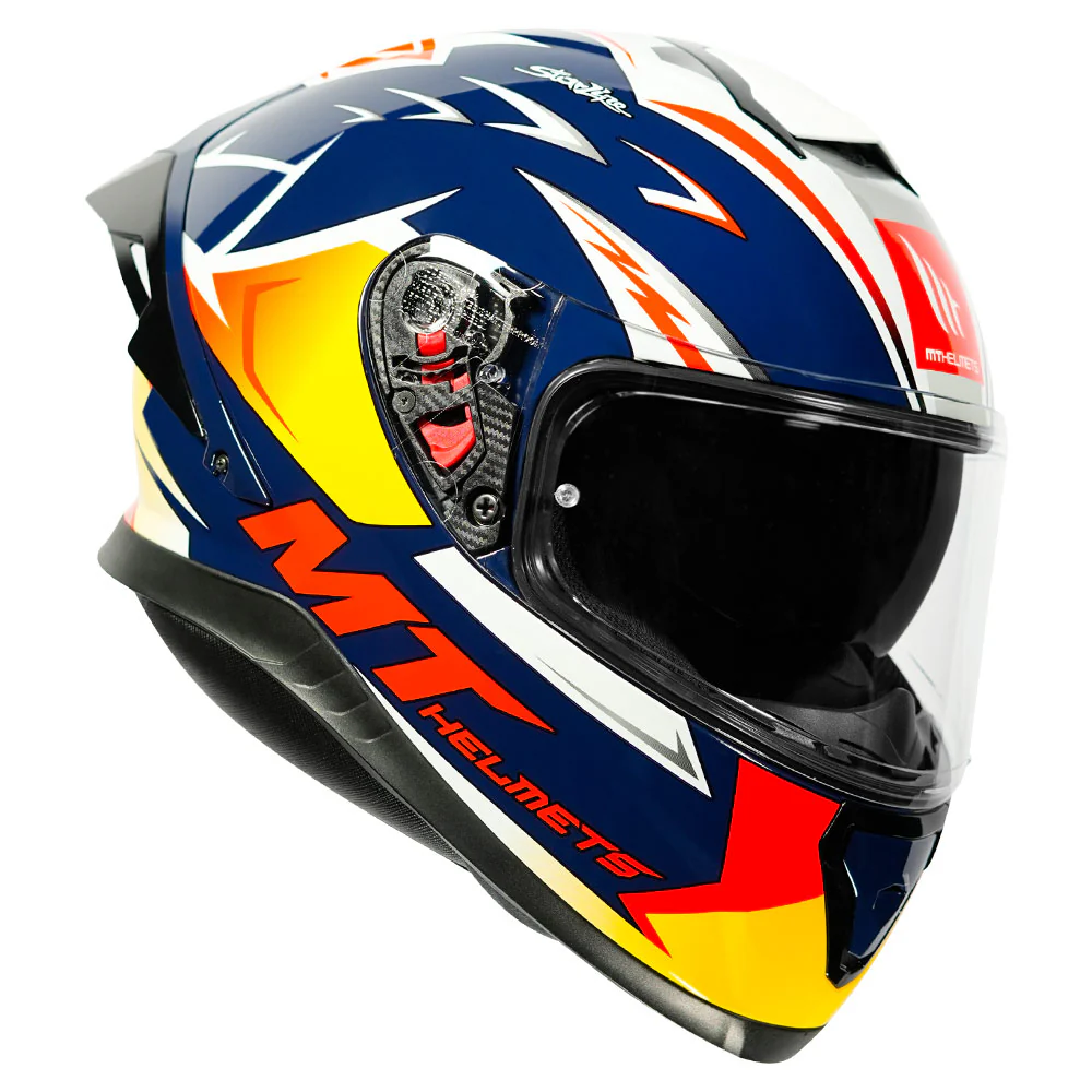 MT Thunder 3 PRO SV ACOSTA MULTICOLOR Full Face Motorcycle Helmet ...