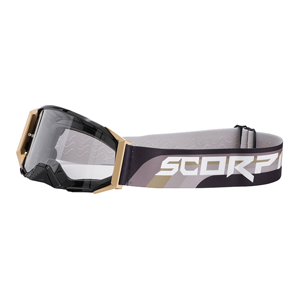 Scorpion Exo Goggles Gold | Moto World Nepal