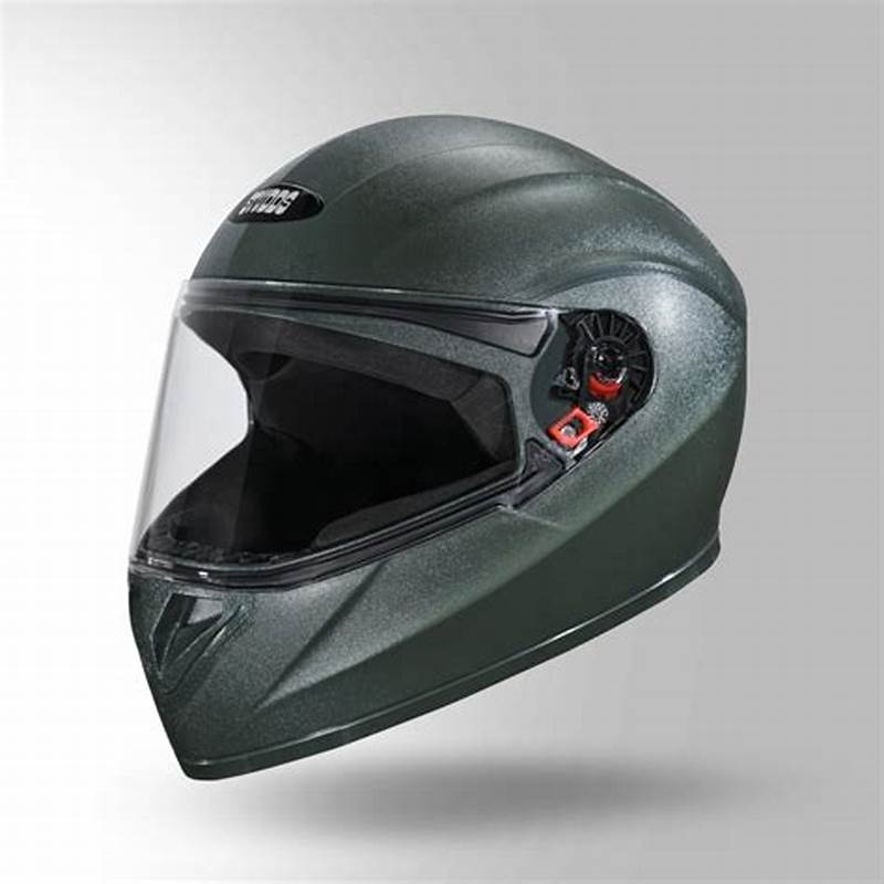 Studds Crest Military Green Full Face Motorcycle Helmet | Moto World Nepal