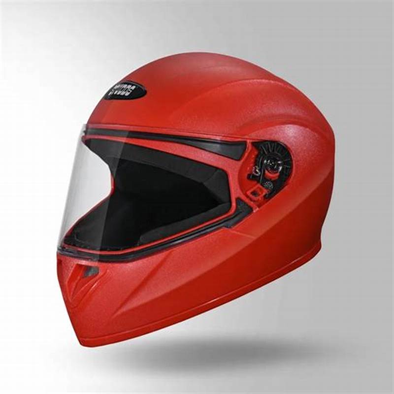 Studds Crest Red Full Face Motorcycle Helmet | Moto World Nepal