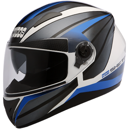 Studds Shifter D2 White N1 Full Face Motorcycle Helmet | Moto World Nepal