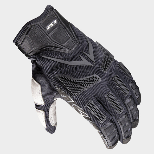 LS2 Ravin Man Gloves Black Grey Off Road Gloves For Motorcycle Scooter ...