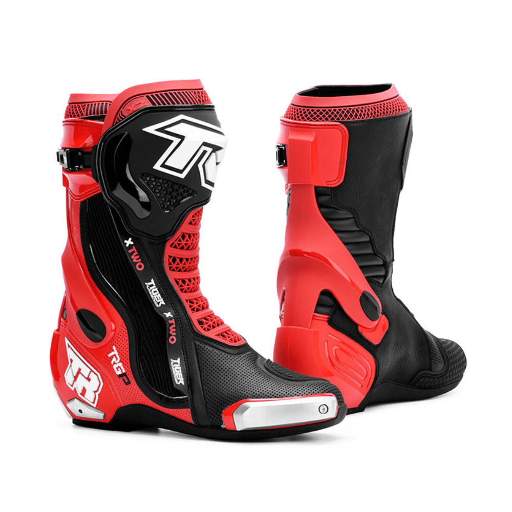 Tiger TR X-Two Pro Racing Black Red Men's Boot | Moto World Nepal